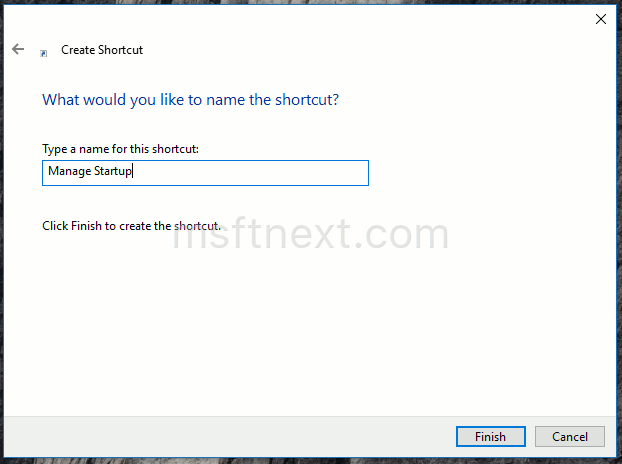 Shortcut To Open Task Manager Startup Tab Directly