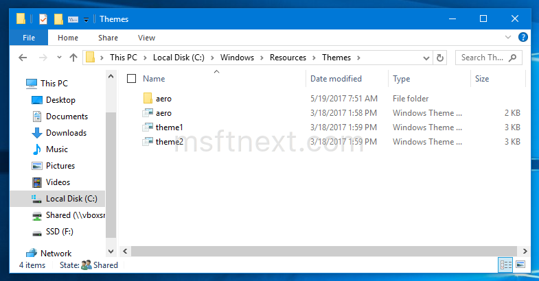 How To Enable Aero Lite theme in Windows 10