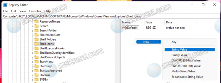 How to remove arrows from shortcuts in Windows 11