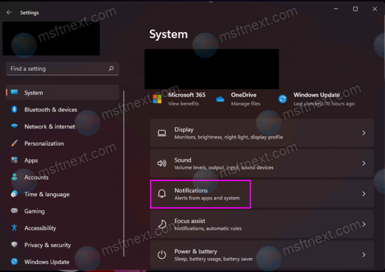 How to turn off notifications on the lock screen in Windows 11