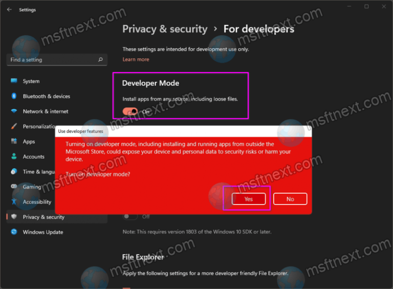 Enable Windows 11 Developer Mode (3 Methods)