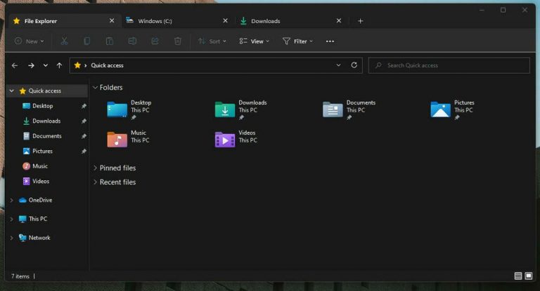 Here's how to enable tabbed File Explorer in Windows 11