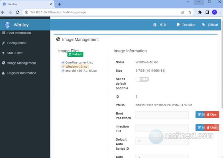 Use iVentoy to install Windows over your network