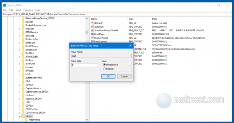 How to hide a DVD or CD drive in File Explorer